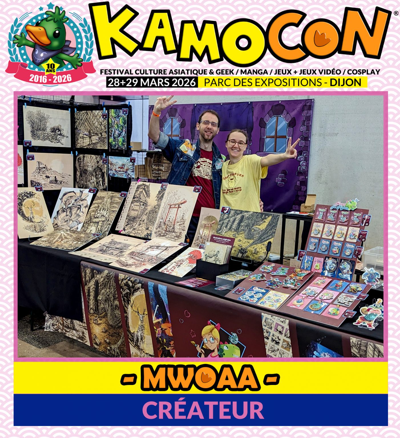Stands – Kamo Con